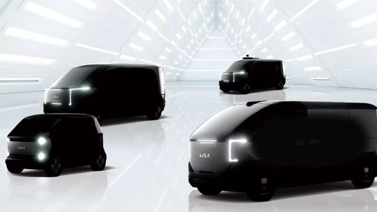 Просто подивіться на чарівні електричні фургони Kia Concepts 861_1