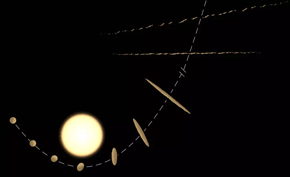 תיאוריה חדשה מסבירה כיצד האובייקט הבין-כוכבי 'אומואמואה קיבל את הצורה המוזרה שלו