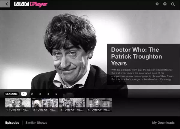 BBC iPlayer: TV ti ojo iwaju - Lati Ti o ti kọja