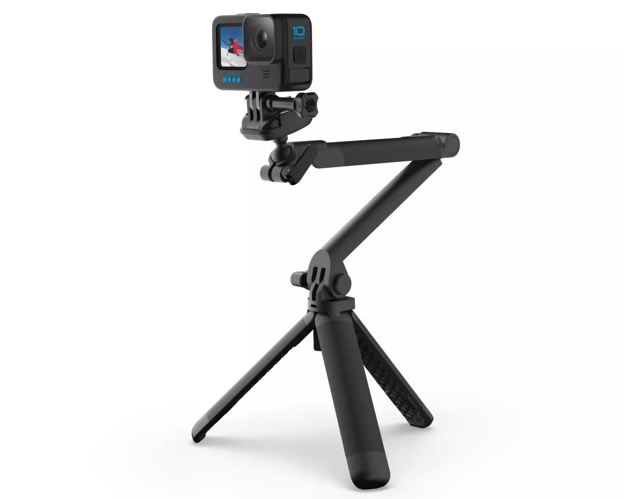 GoPro mount 3 way 2.0 är ett stativ med kreativa vinklar