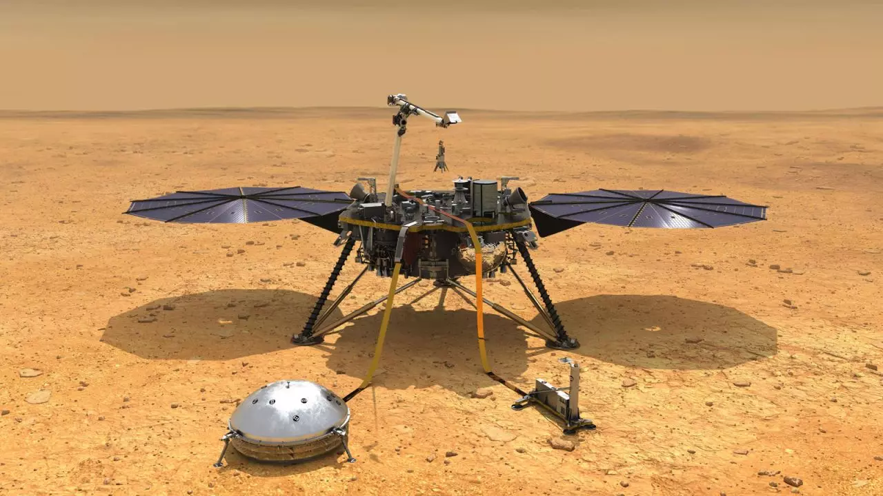 InSight-ийн зураачийн дүрслэл. (Зураг: NASA/JPL-Caltech)