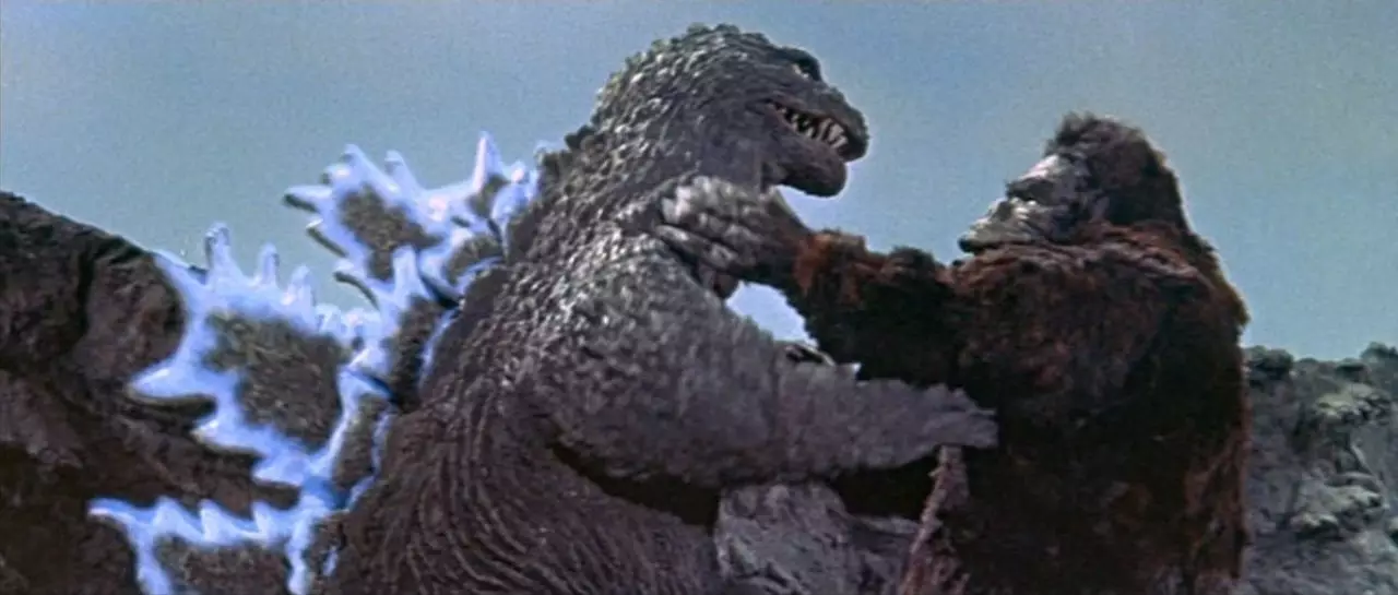 Godzilla sareng King Kong teu satuju dina taun 1962. (Gambar: Toho)