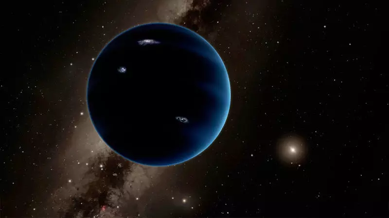 O le 'Planet Nine' e faigata ona iloa o se mama tele o otaota i fafo o le la?