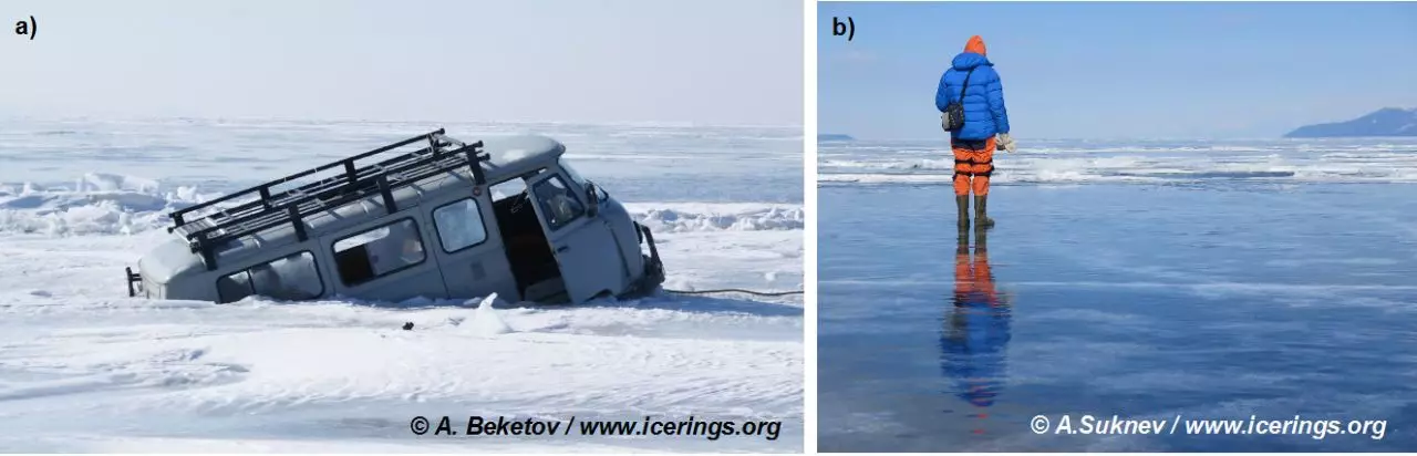 Coole Entdeckung könnte endlich gigantische Eisringe erklären, die auf dem Sibirischen See gefunden wurden