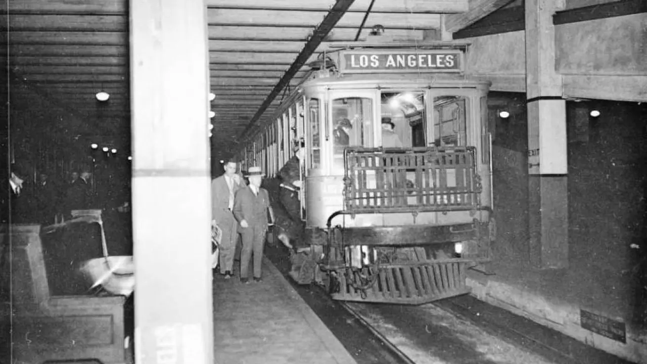 I le 90 tausaga ua mavae, na fanau ai le Los Angeles Subway i lenei alavai ua leiloa