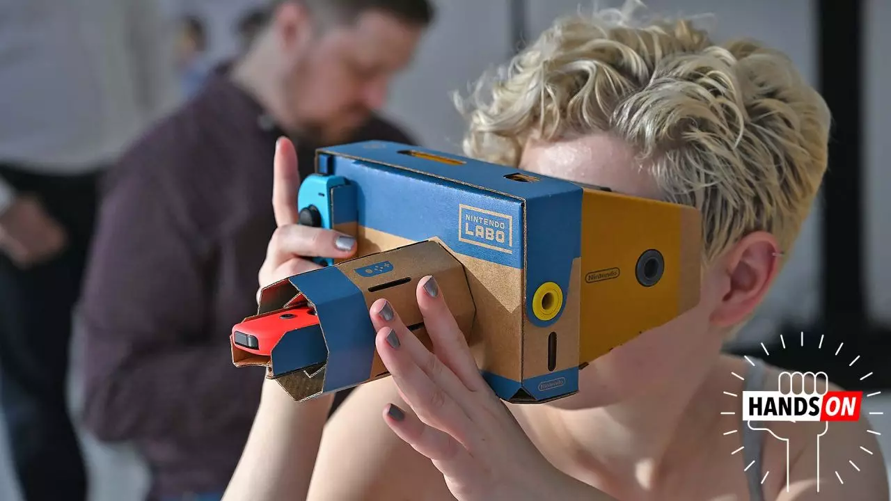 El kit Labo VR de Nintendo és la seva aventura de cartró més salvatge fins ara