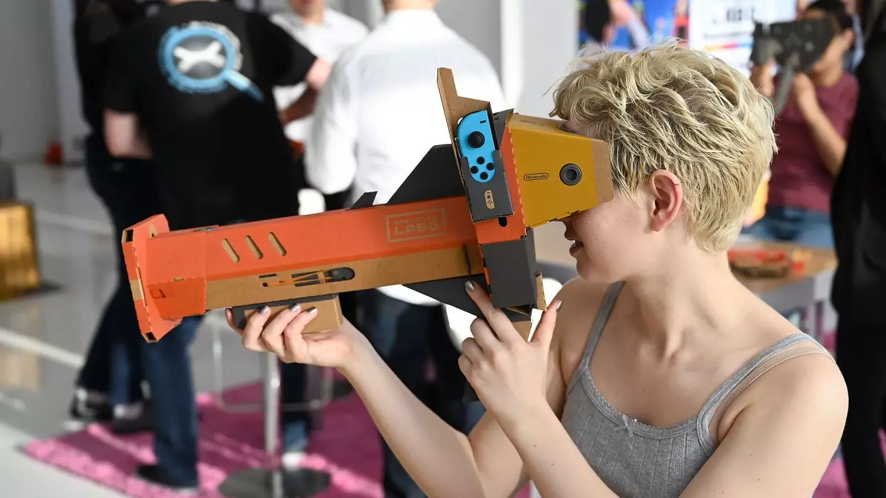 Комплект Labo VR від Nintendo — це найдивіша картонна пригода