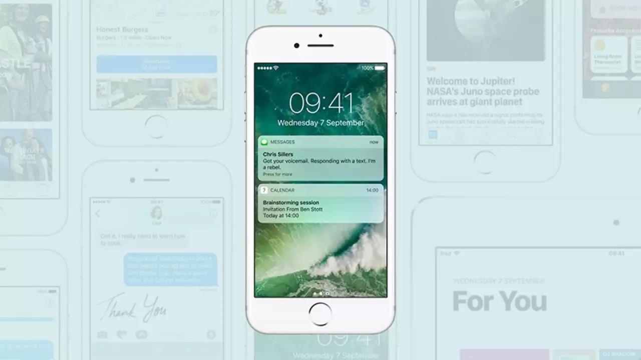 Ինչպես հետարկել փոփոխությունները iOS 10-ի կողպեքի էկրանին