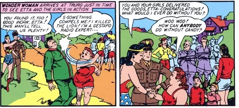 دي ونڈر وومن مووي شامل ڪري ٿي Etta Candy، Diana جي بهترين دوست ۽ A Total Badass