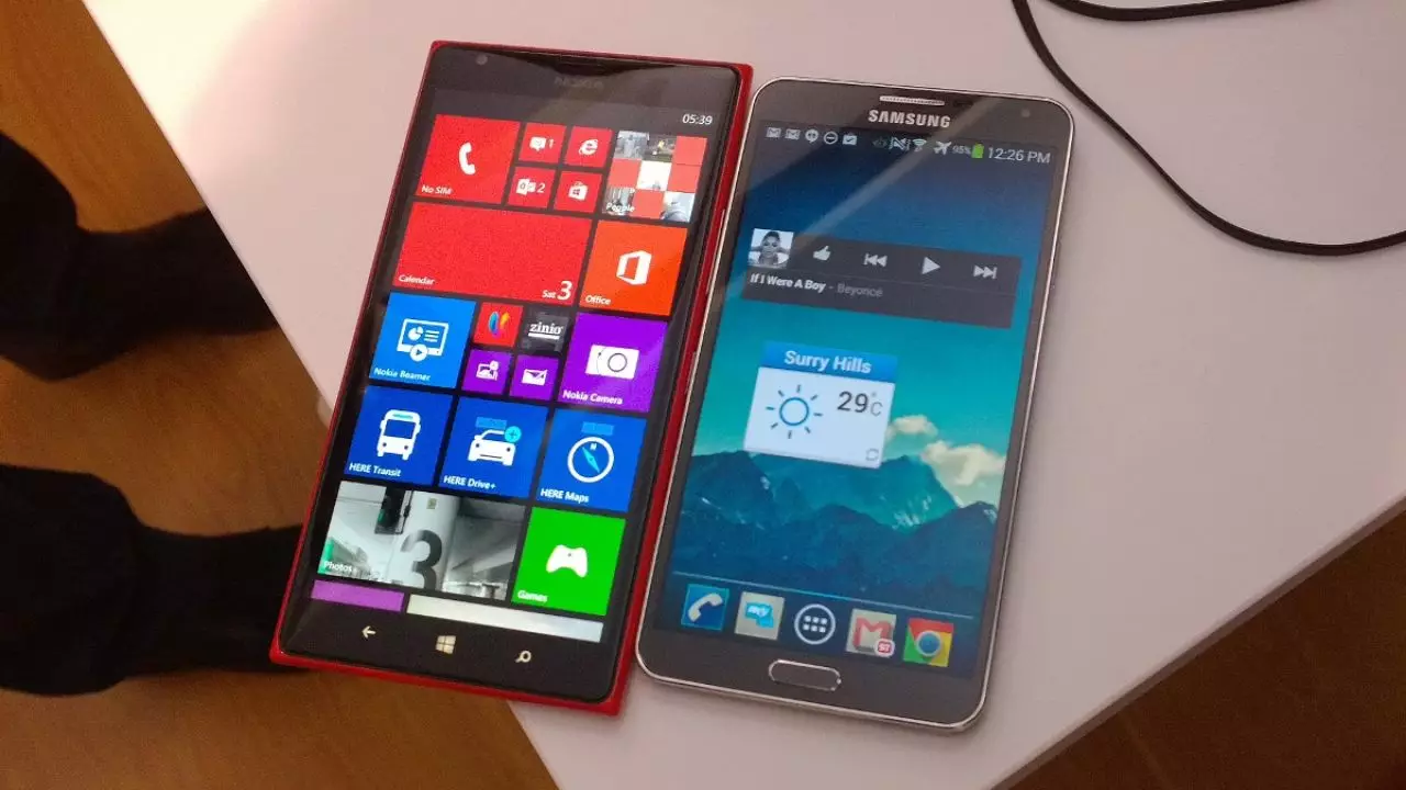 Monster Mash: Nokia Lumia 1520 Vs. Samsung Galaxy Note 3