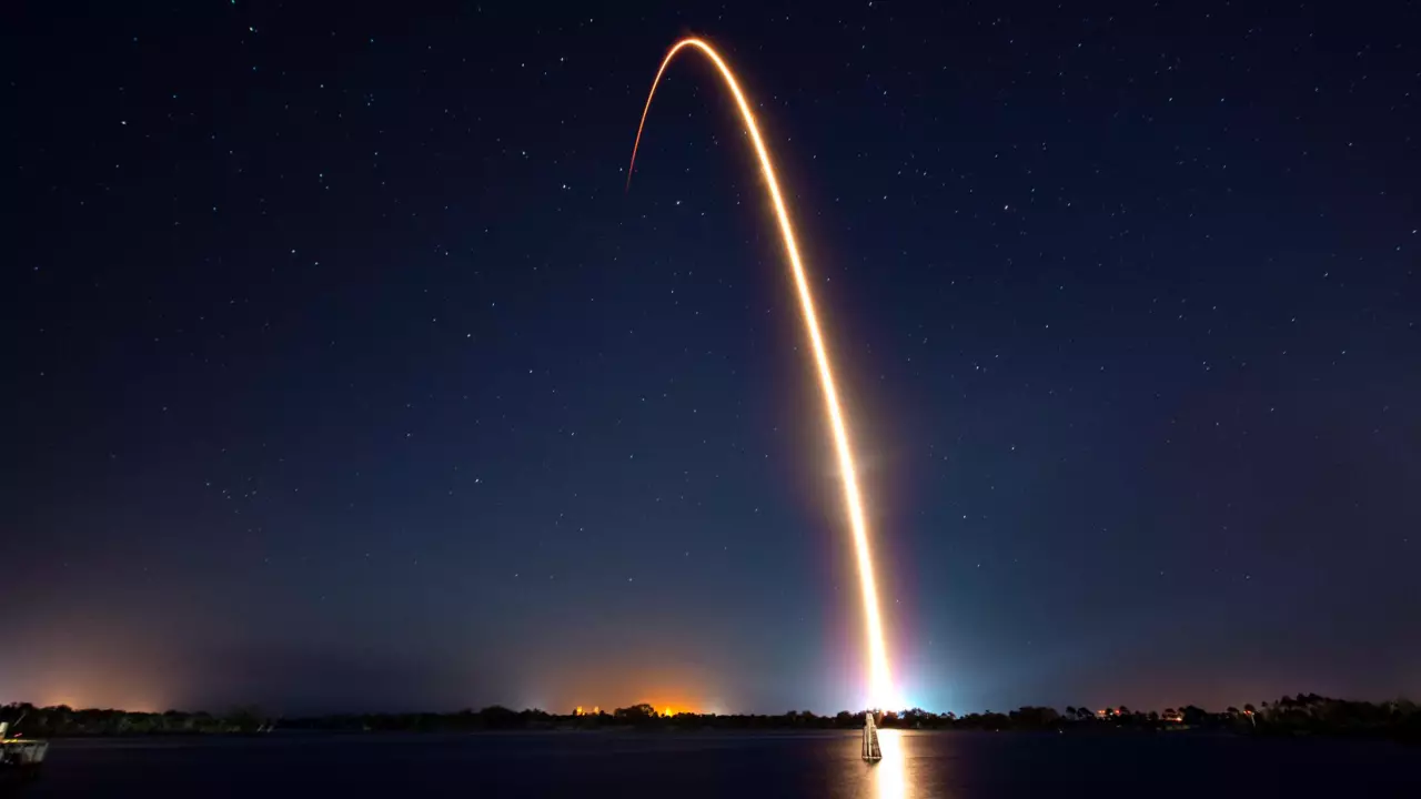 Storica missione israeliana sulla luna in corso dopo il lancio di SpaceX