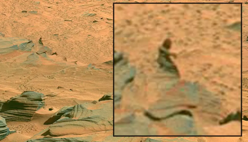 De mærkeligste billeder nogensinde taget på Mars