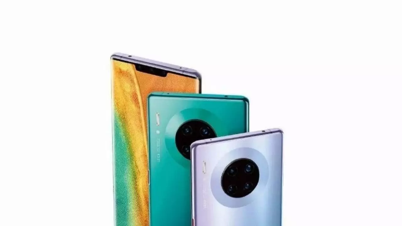 Il nuovo Huawei Mate 30 Pro Leak ha una tacca e una fotocamera calda