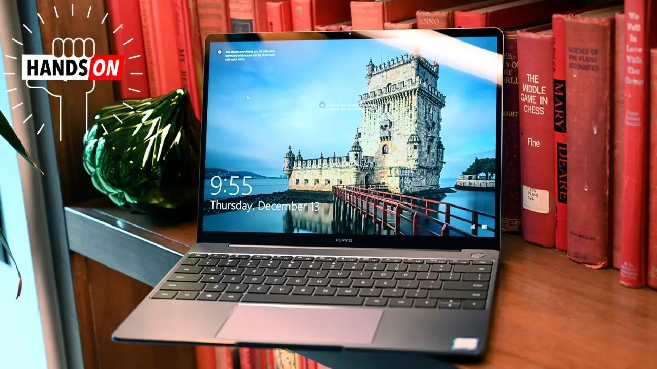 Huawei Bi MateBook 13-a xwe ya Nû Di MacBook Air de dijwar dimeşe