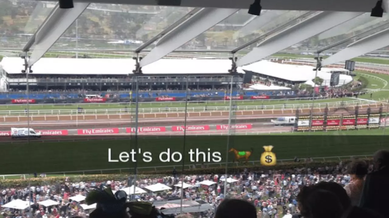 Gitabonan sa Snapchat ang Live sa Melbourne Cup