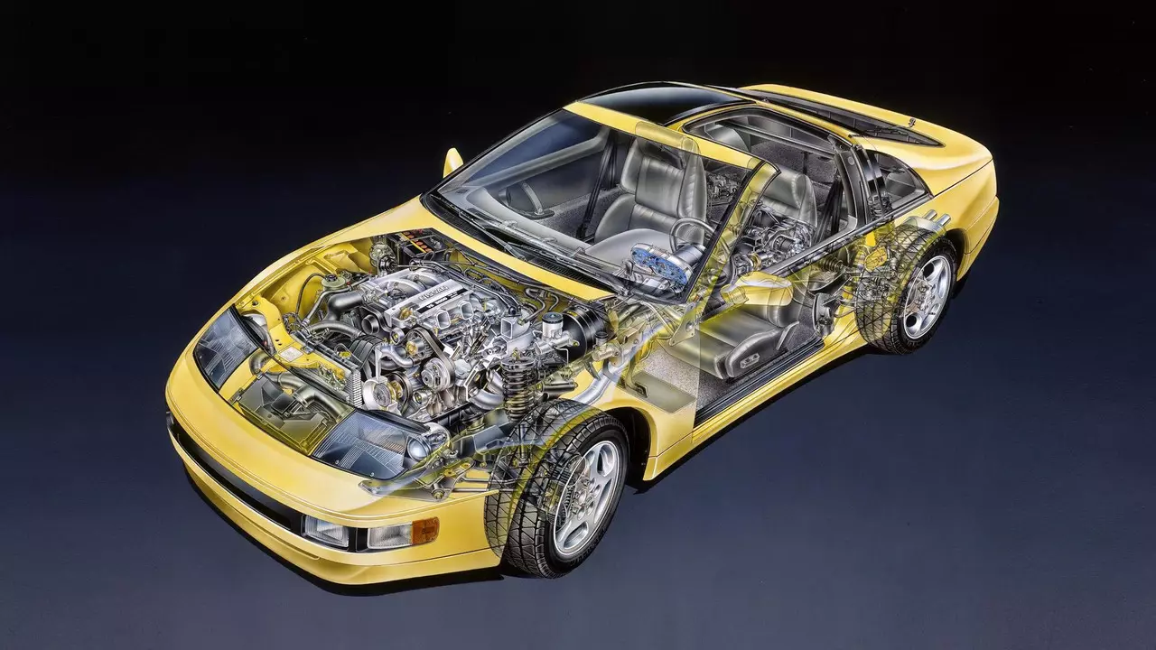 O Nissan Z32 300ZX ocorreu porque o seu deseñador incumpriu as regras