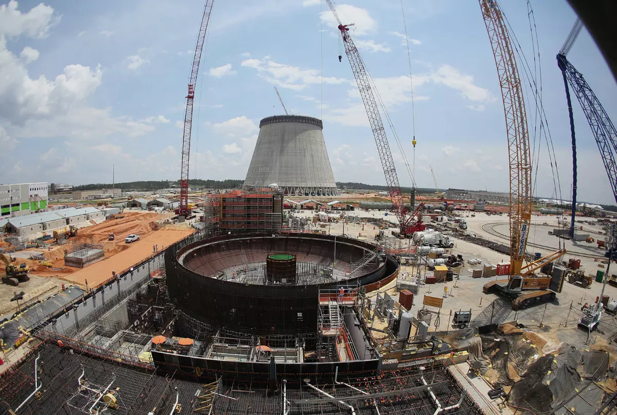 Amerikas første nye atomkraftværk i 30 år er godt på vej